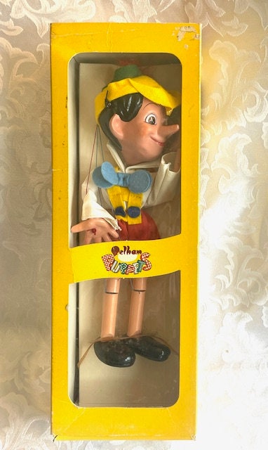 Vintage Disney Pinocchio England Pelham Puppet - Etsy