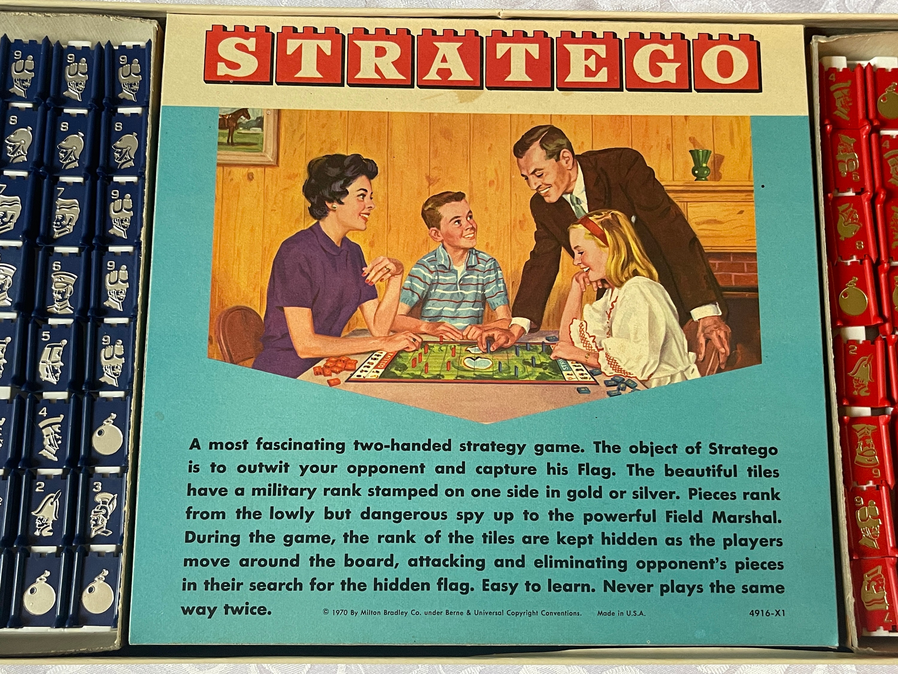 70's Stratego by Milton Bradley - Complete - Etsy