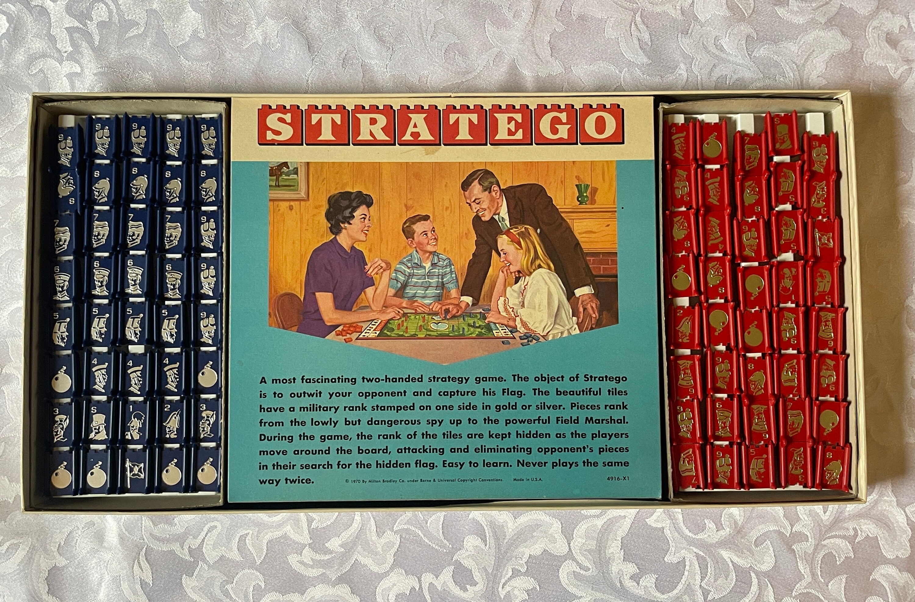 70's Stratego by Milton Bradley Complete - Etsy