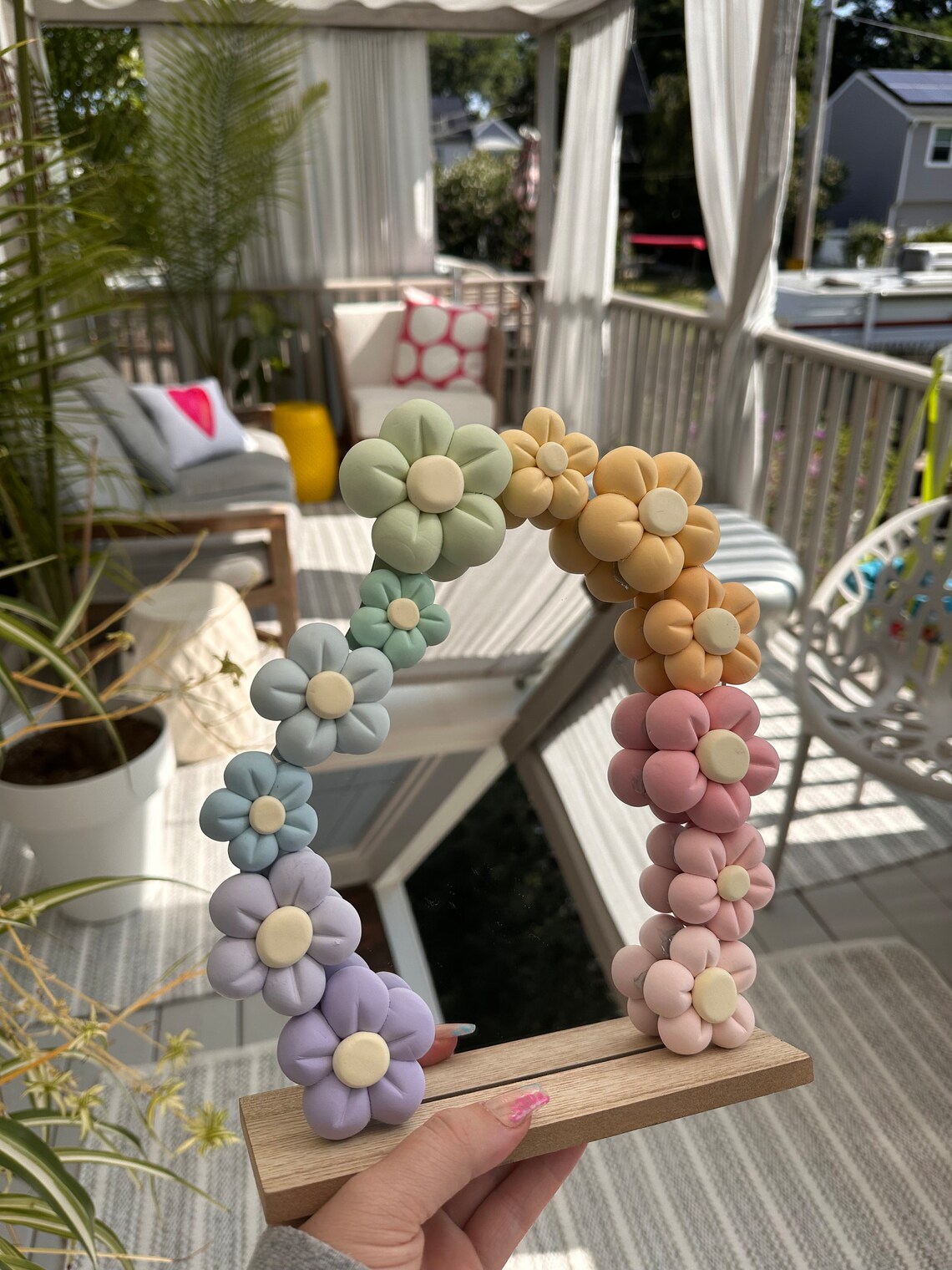 Flower Mirror - Etsy