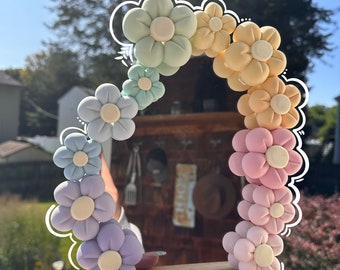 Handmade Japanese Inspired Flower Mirror Full Length - Etsy