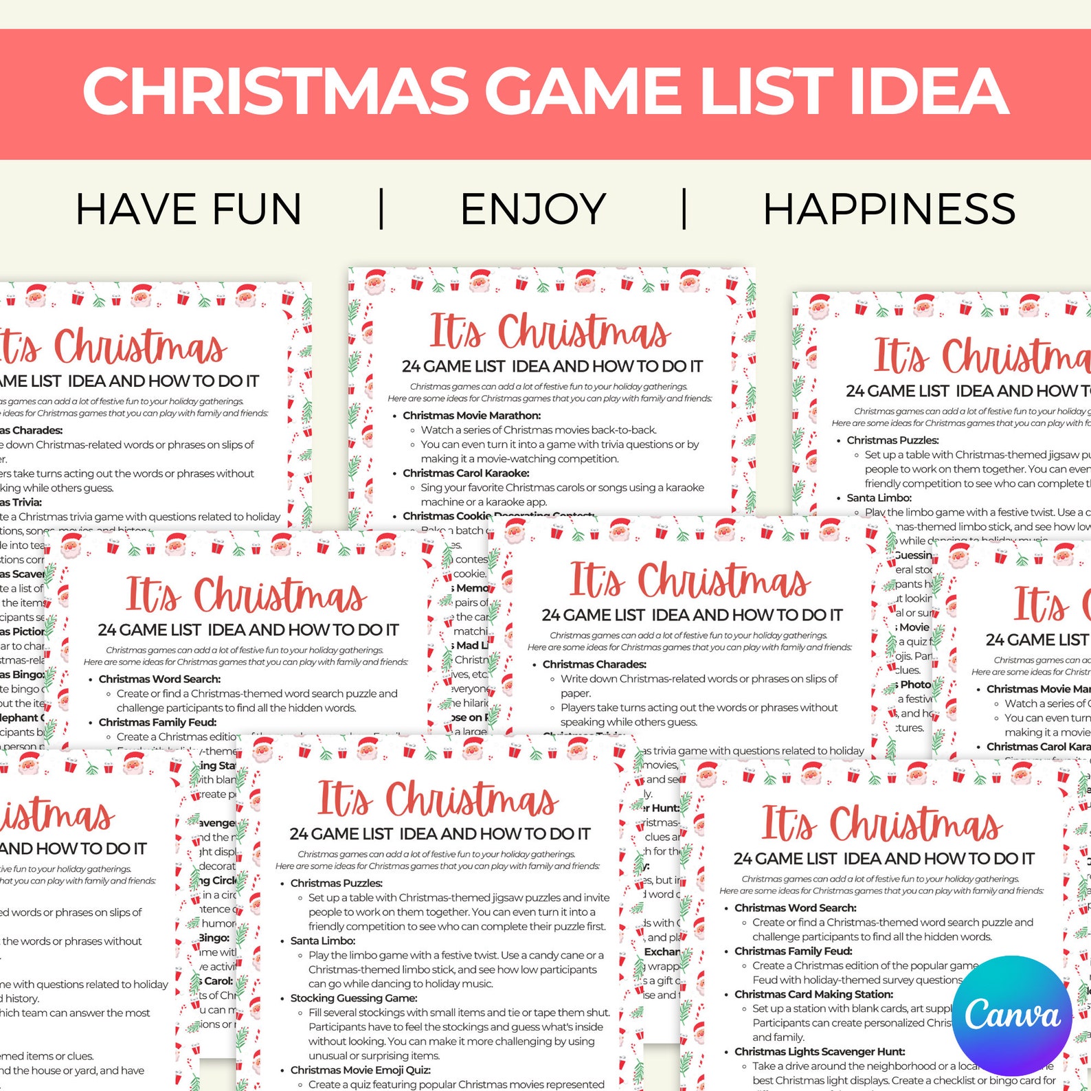 24 Christmas Games Ideas, Christmas Party Games, School Christmas Games ...