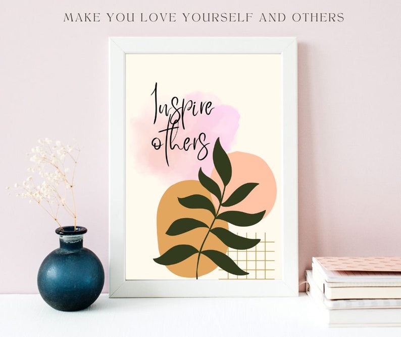 Modern Printable Wall Decor, Digital Download, Abstract Art, Minimalist ...