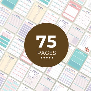 ADHD Kids Planner, Behavior Tracker, Daily Organizer, Time Management ...