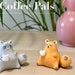 Coffee Pals Desk Friend Handmade - Etsy