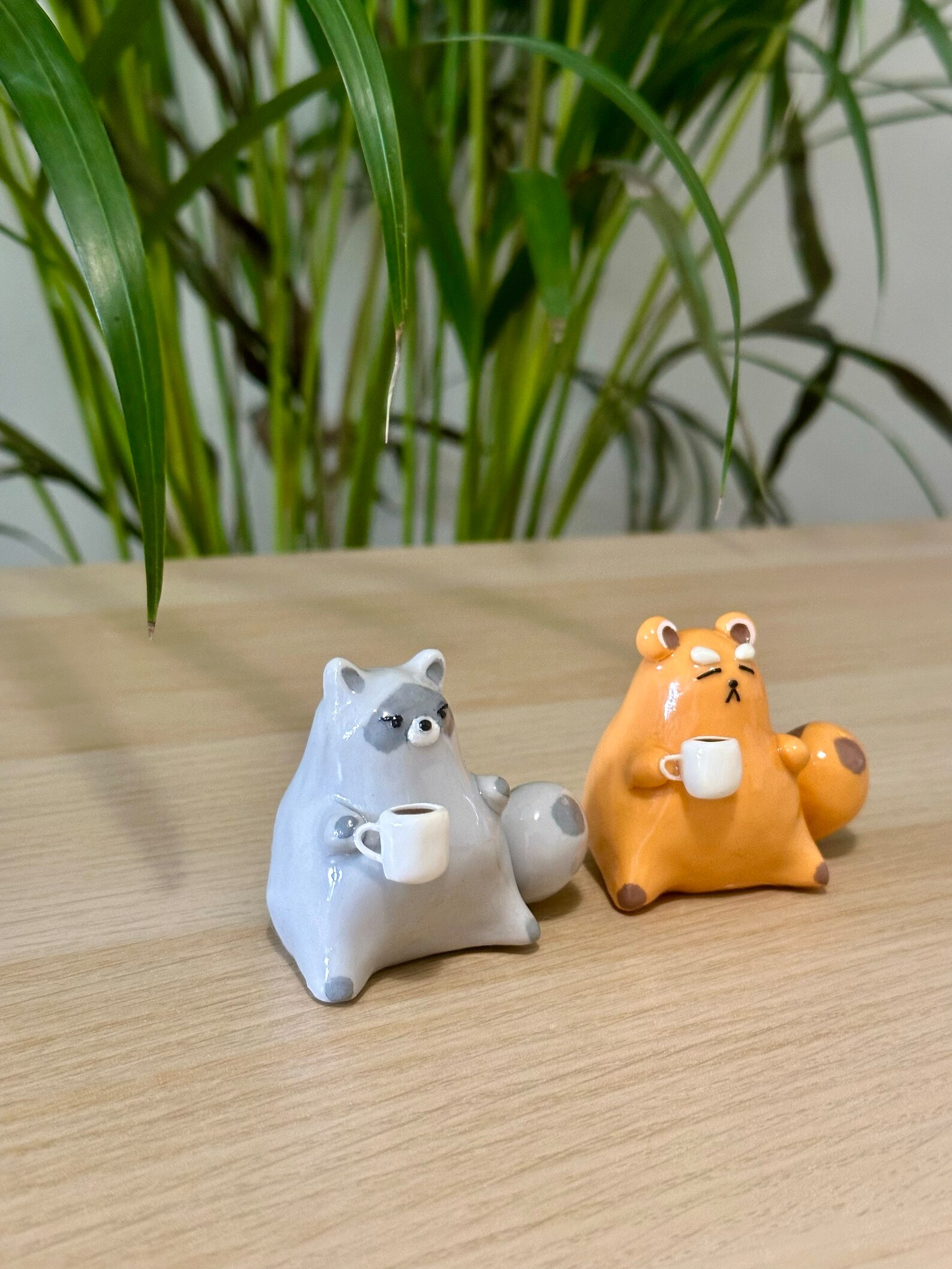 Coffee Pals | Desk Friend | Handmade - Etsy