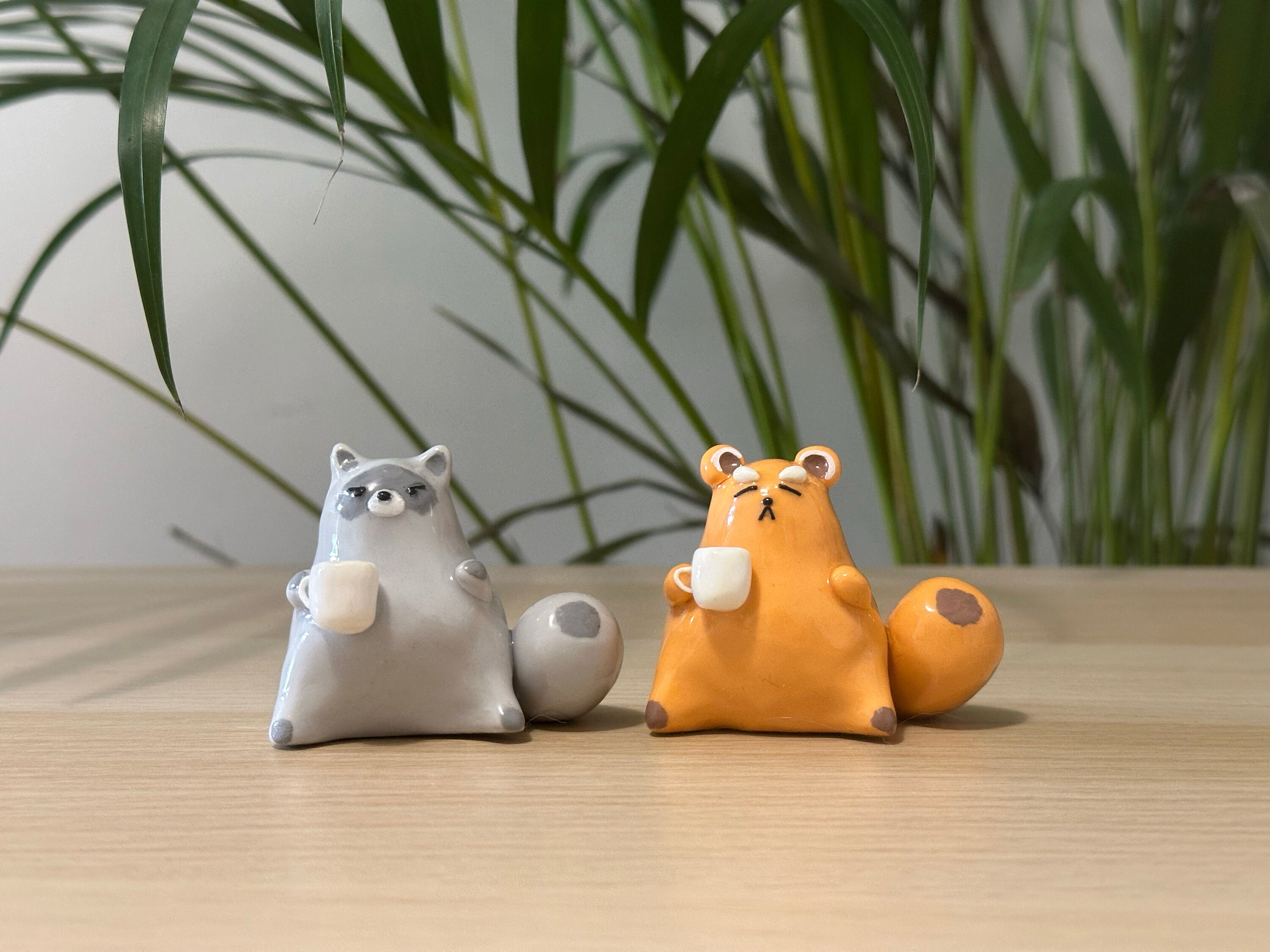 Coffee Pals | Desk Friend | Handmade - Etsy