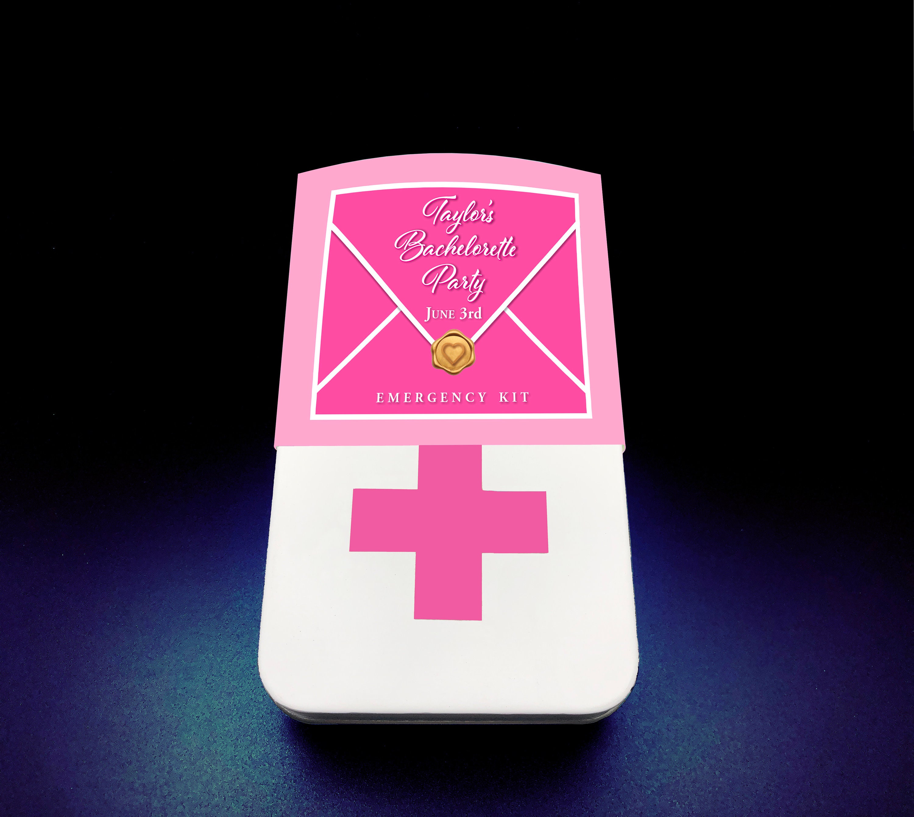 Bachelorette Weekend Hangover Supply Kit, PREFILLED With Essentials ...