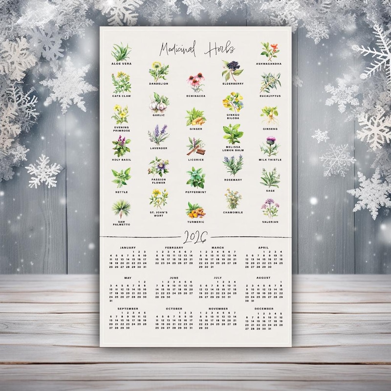 2026 Linen Calendar - Etsy
