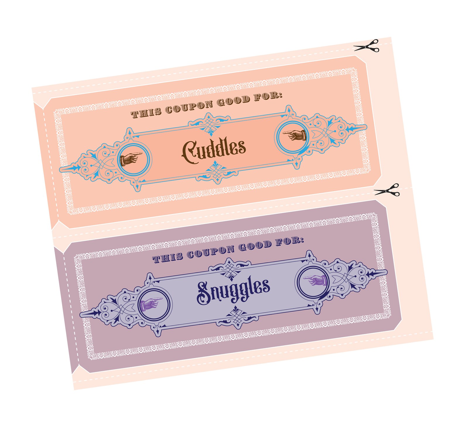 Vintage Love Coupons Printable PDF: These Coupons Provide All the ...