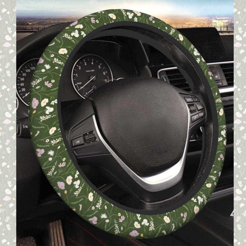 Steering Wheel Cover Boho - Etsy