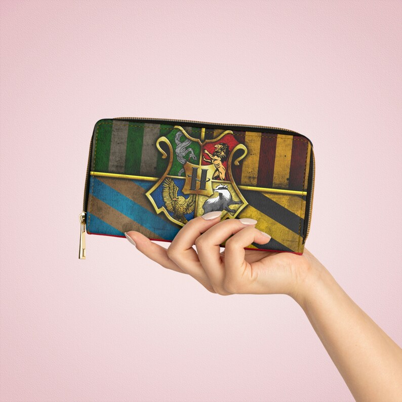Harry Potter Zipper Wallet - Etsy