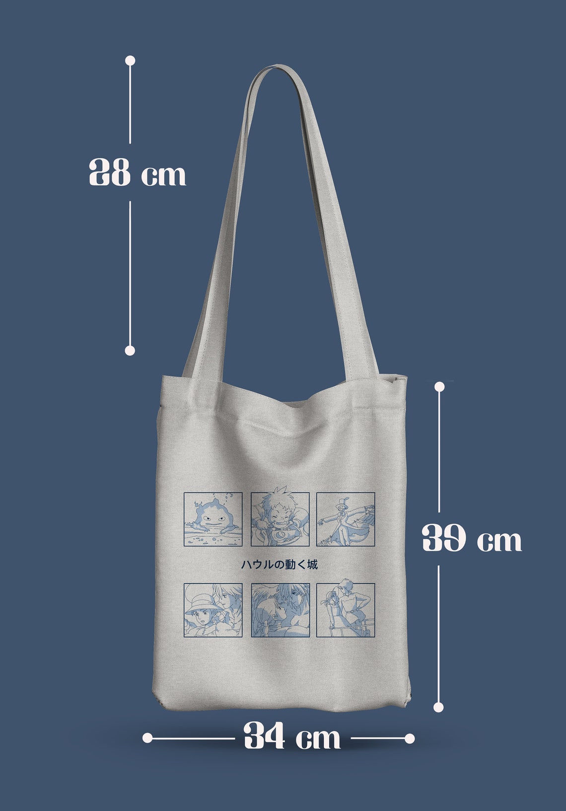 Studio Ghibli Bag Movie Bag Tote Bag Fan Tote Bag Movie - Etsy