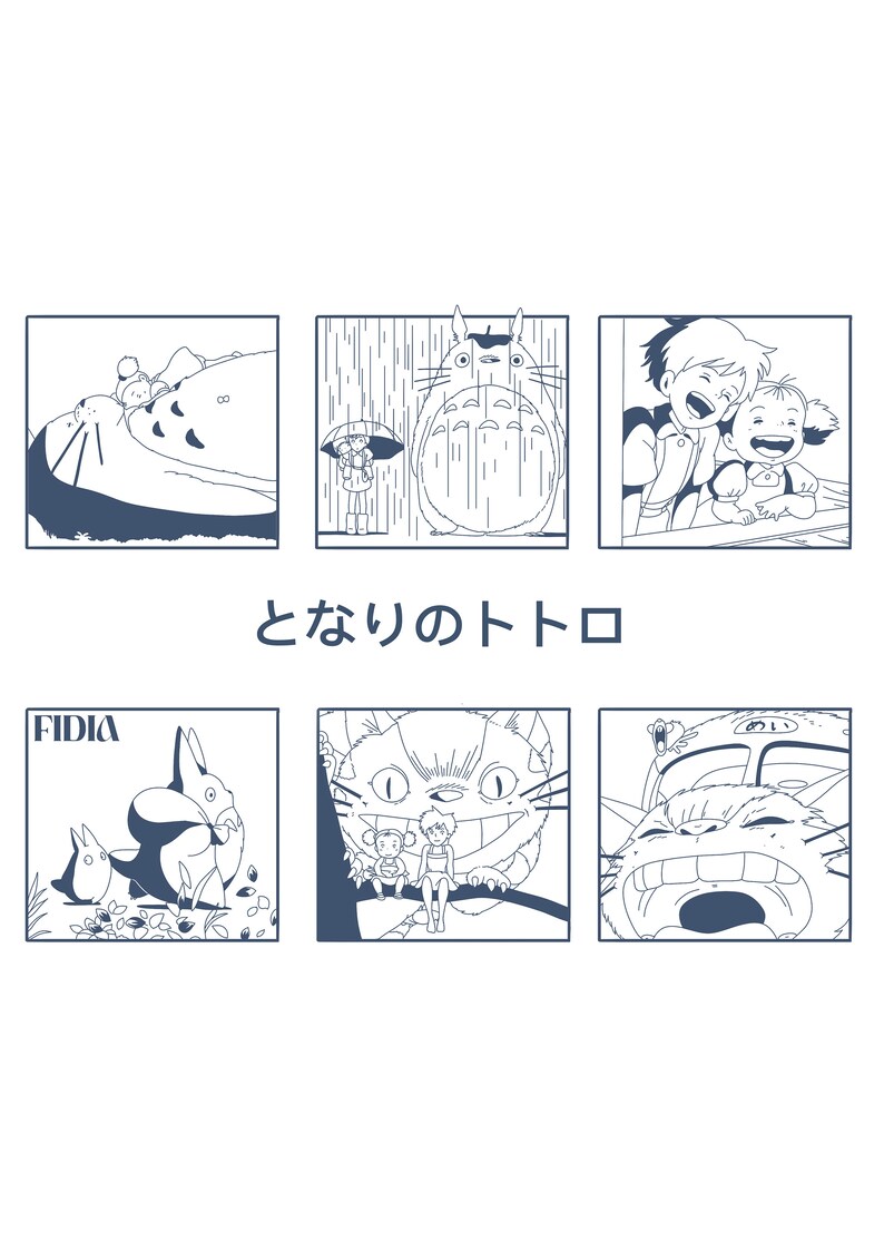 Studio Ghibli Bag, Movie Bag, Tote Bag, Fan Tote Bag, Movie Tote Bag ...