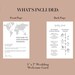 Wedding Welcome Card Template Printable Timeline, Order of Events ...