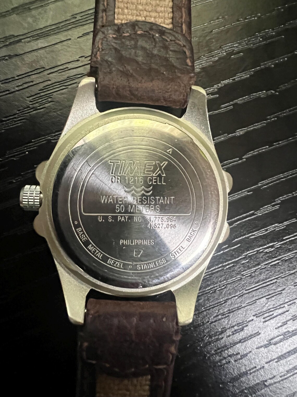 Vintage Mens / Womens Gold Tank Timex Roman Numerals Watch Oldmoney ...