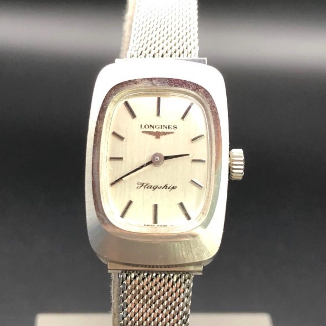 Rare Vintage Longines Flagship Manual Wind Running Good Condition Watch ...
