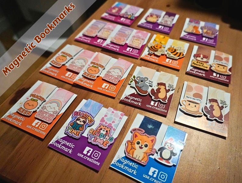 Affirmation Magnetic Bookmark: Funny Positive Quote for Book Lovers ...