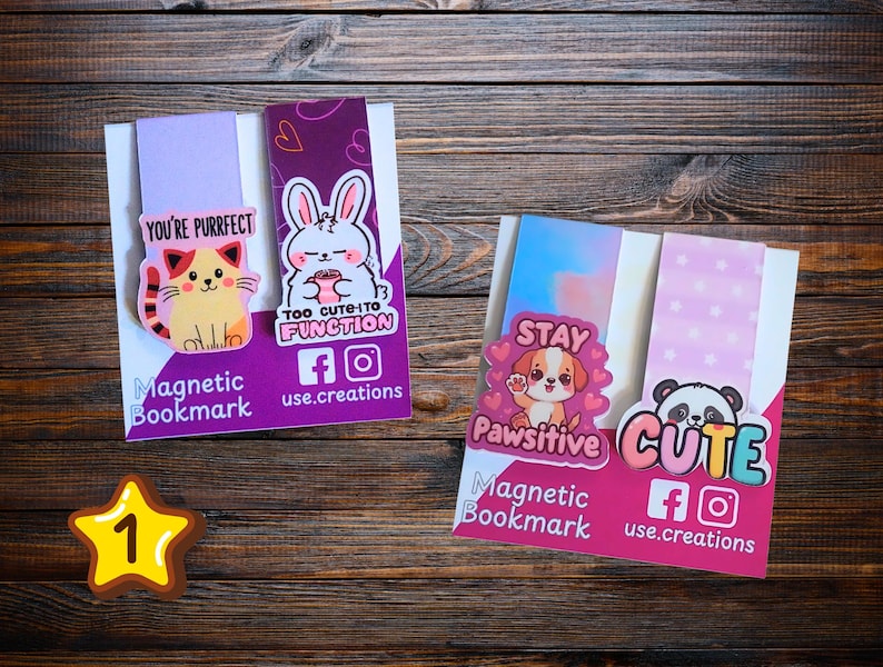 Affirmation Magnetic Bookmark: Funny Positive Quote for Book Lovers ...