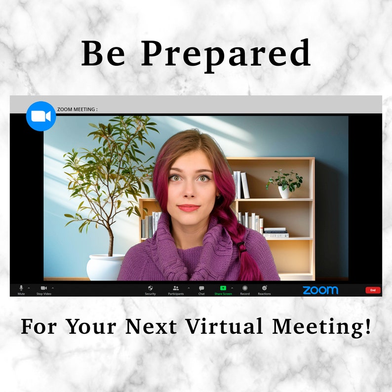 Virtual Background 40 Zoom Meeting Backdrops BUNDLE Shelving Zoom ...