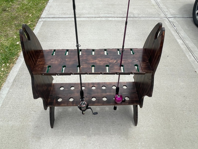 Fishing Pole Rack - Etsy