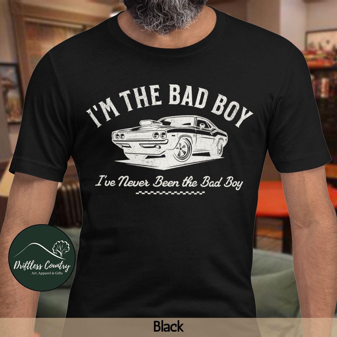 Im the Bad Boy Seinfeld Shirt, Dad Gift for Muscle Car Fan, Funny 90s ...