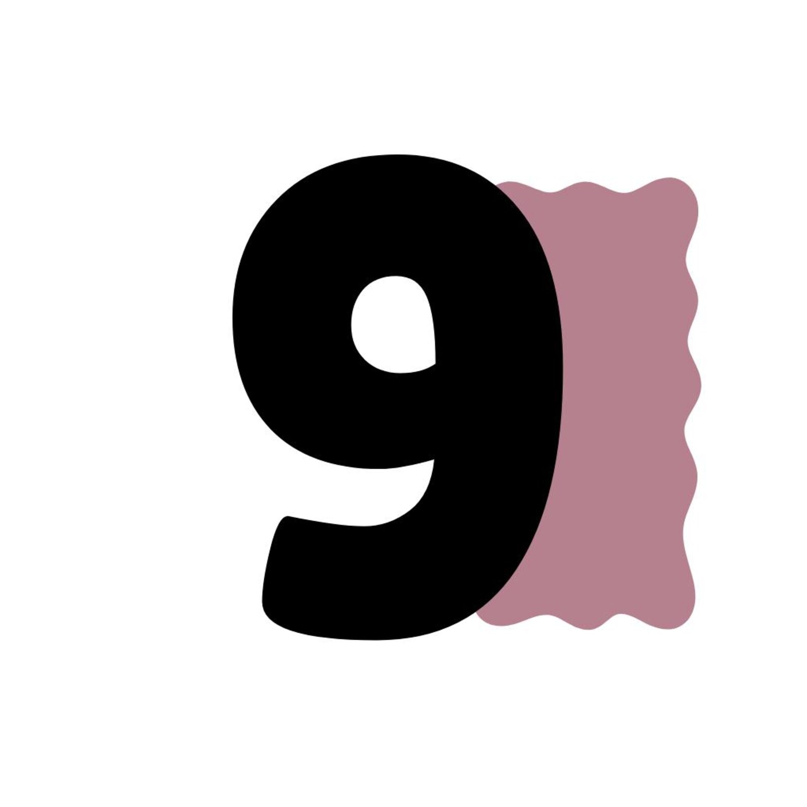 Bubble Number 9 Plaque Cookie Cutter STL - Etsy