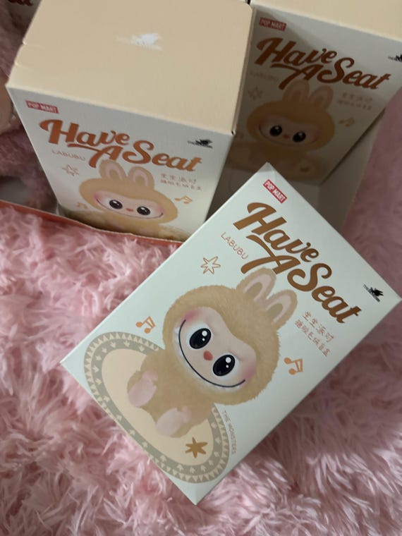 Authentic Labubu Blind Box - V2, Have a Seat. - Gem