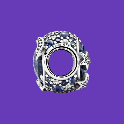 Pandora Celestial Blue Sparkling Stars 799209C01 S925 ALE Sterling ...