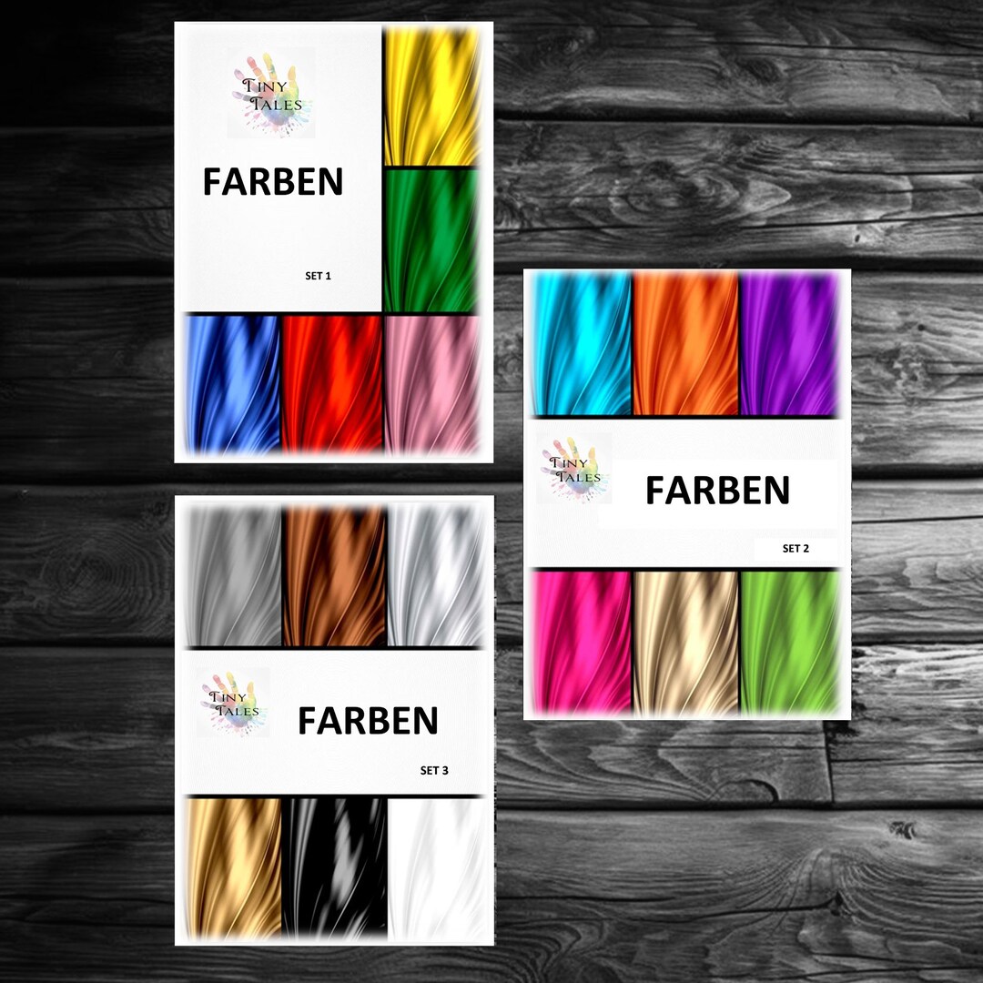 Color Game Set 1-3 Colors Learn Play Kindergarten Project Topic Morning ...