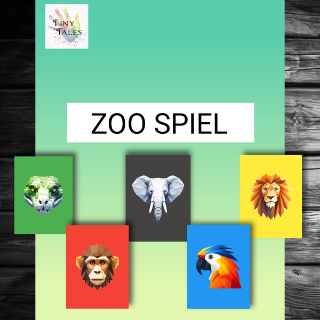 Zoo Game Game Animals Logic Thinking Adults Society Strategy the Devils ...