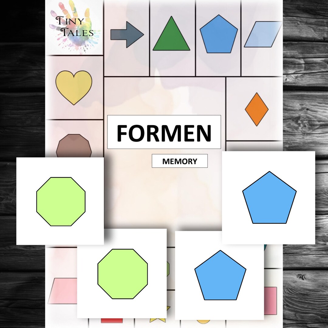 Memory Shapes Thinking Memory Concentration Patience Playing Learning ...