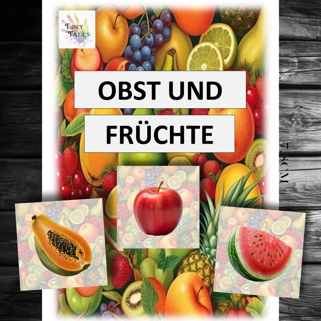 Fruit Food Fruits Nutrition Healthy Kindergarten School Project ...