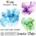 Pastel Watercolor Splash Clipart Bundle, Watercolor Clipart Bundle ...