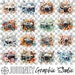 Floral Camera Clipart Bundle, Watercolor Clipart Bundle, Cameras ...