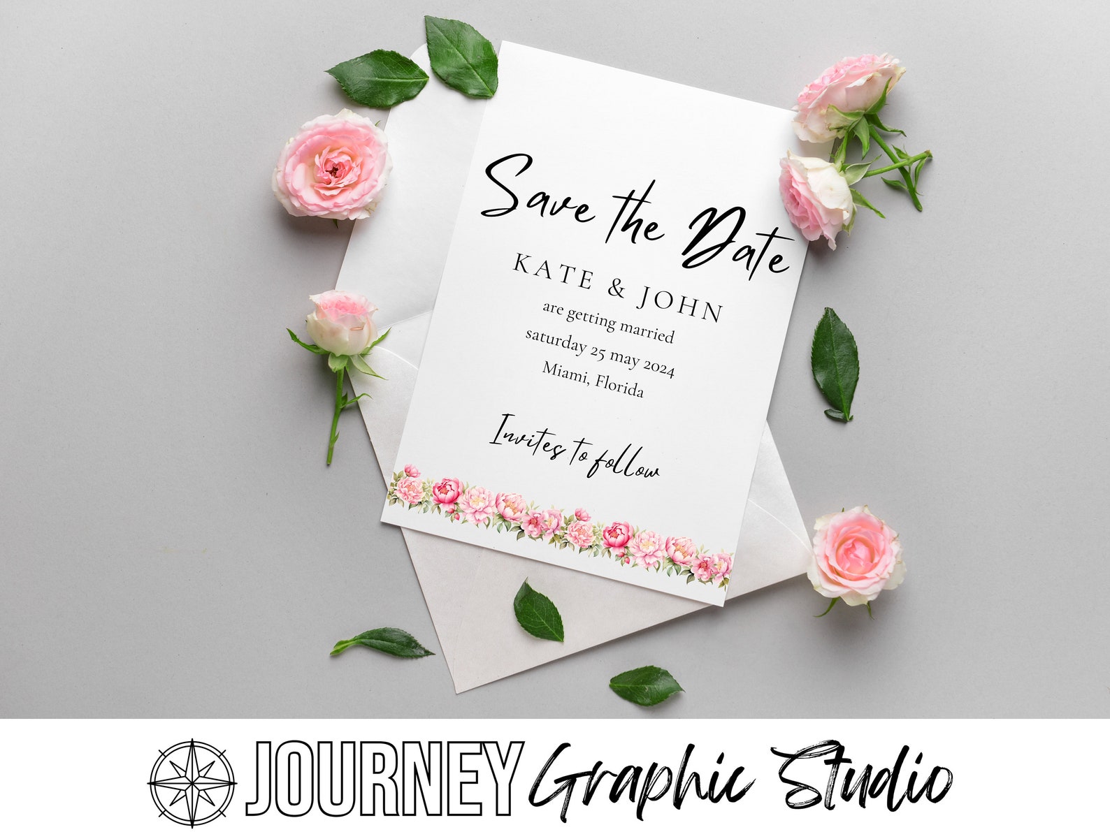 Seamless Floral Border Clipart Bundle, Watercolor Flower Border Clipart ...