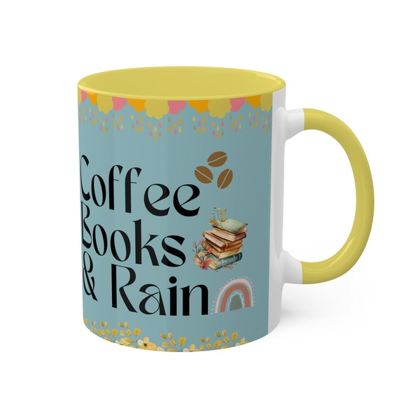 Coffee Books Rain - Etsy