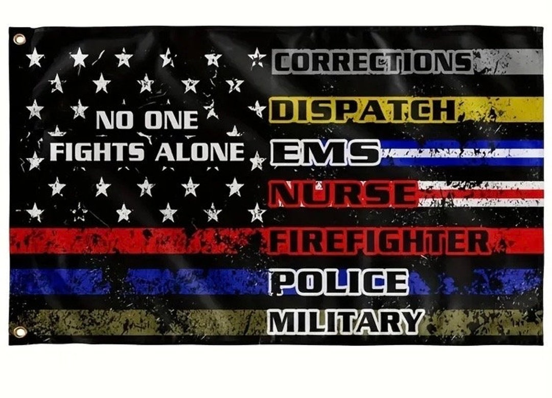 First Responders Flag - Etsy