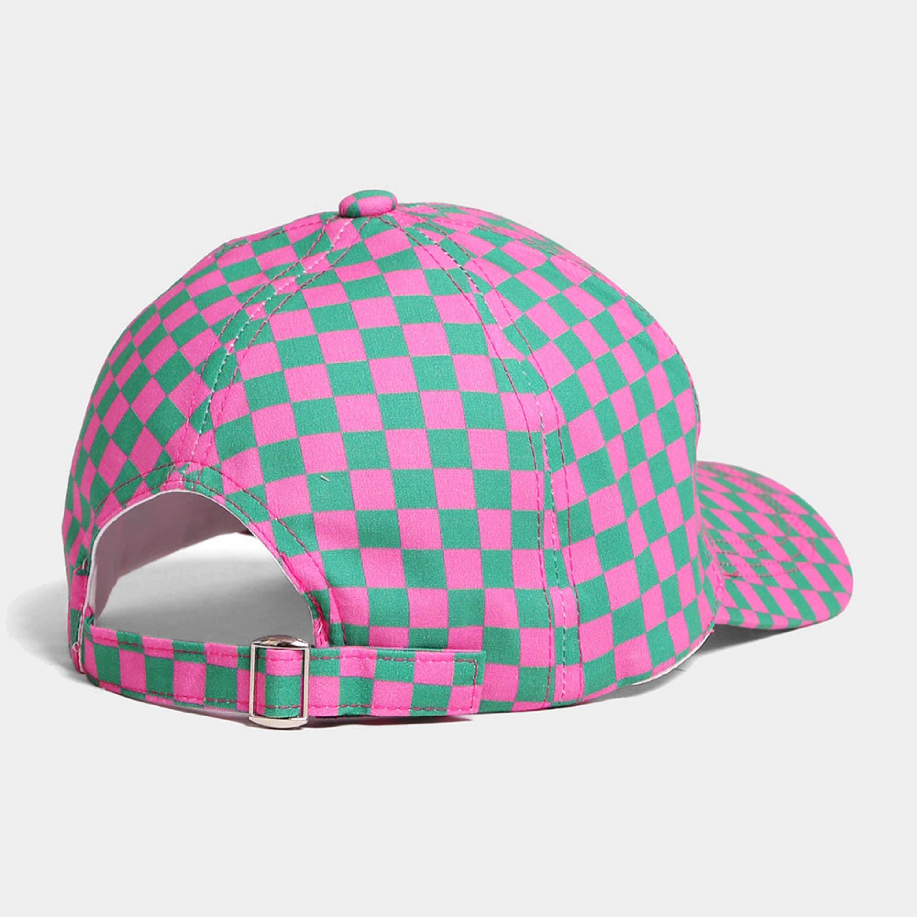 Pink and Green Checkered AKA Ball Cap for AKA Member, - Etsy