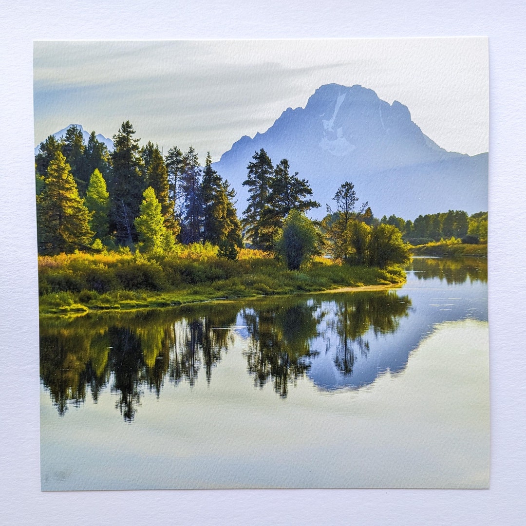 Oxbow Bend Giclée Print, Grand Teton Photography, Wyoming Landscape ...
