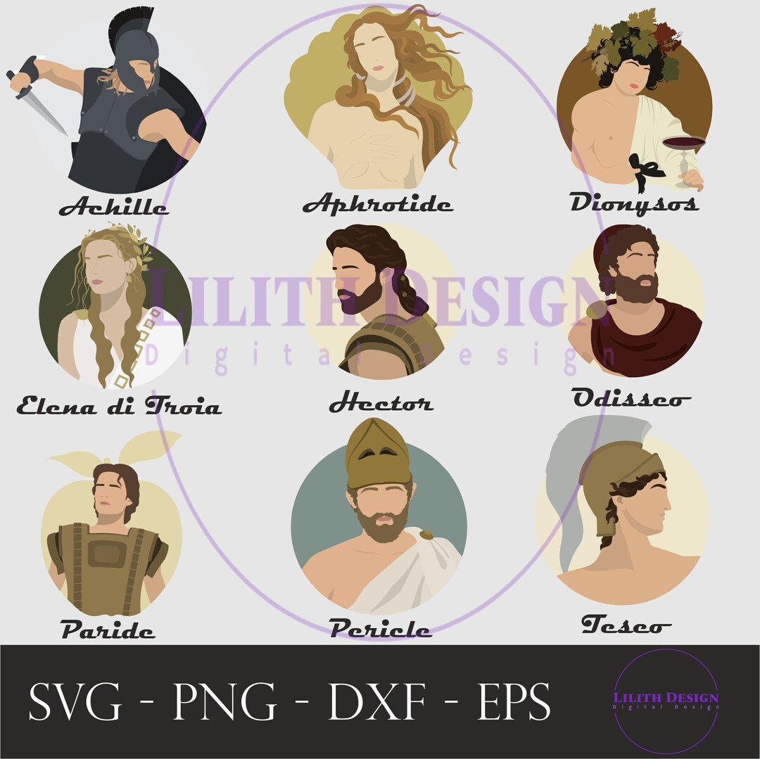 Mythology Character Svg, Png, Goddess Aphrodite, Unleash the Power of ...