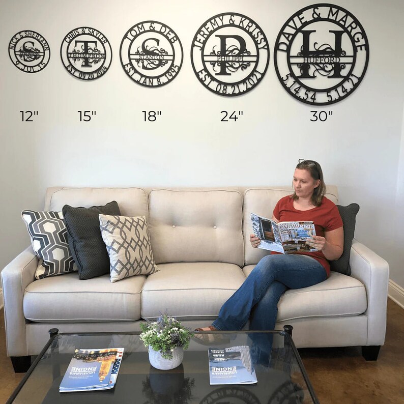 Elaborate Name - Steel Sign - Etsy