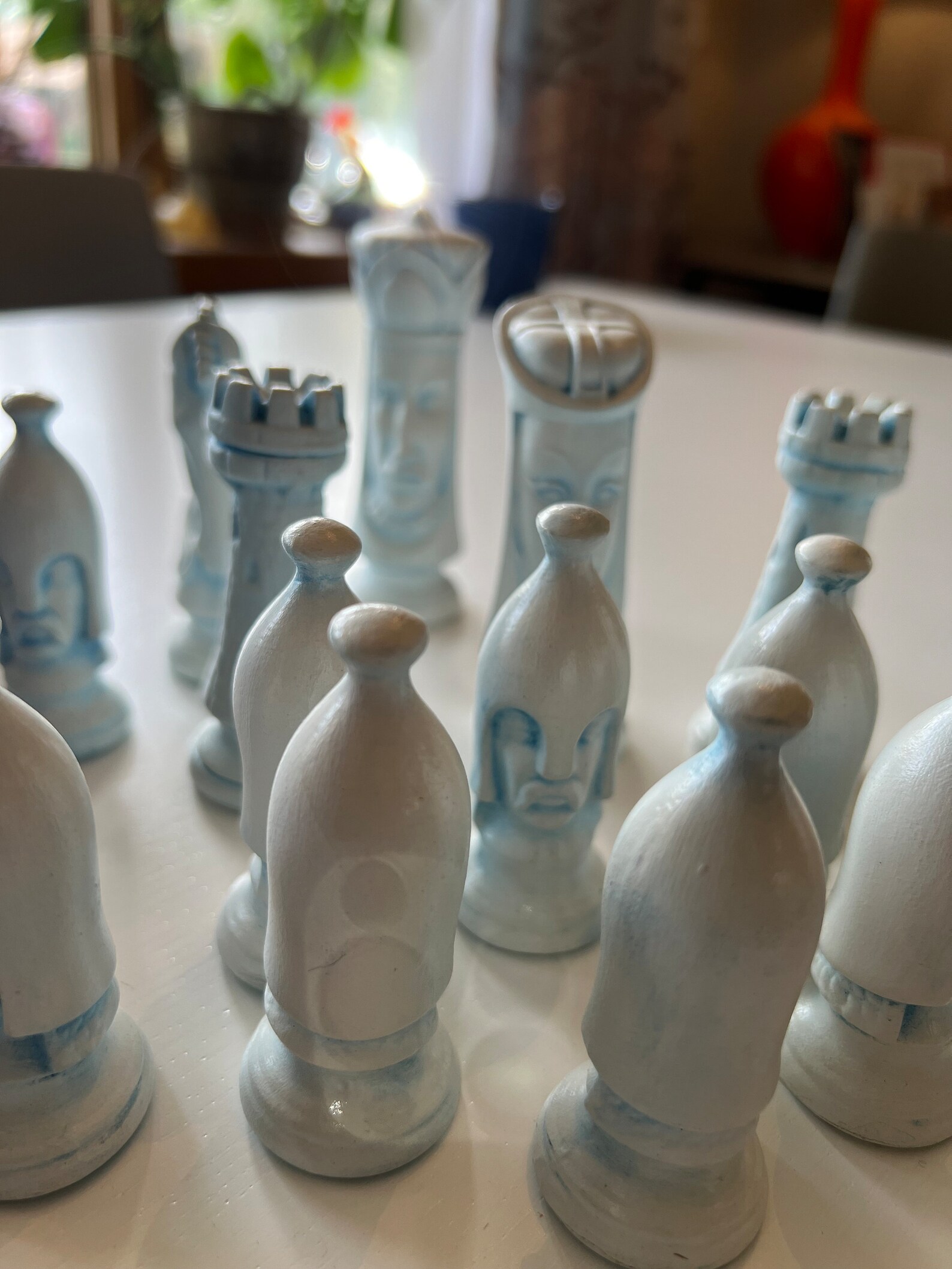 Duncan Mold Complete 32 Pc. Chess Set Medieval Style 1960s - Etsy