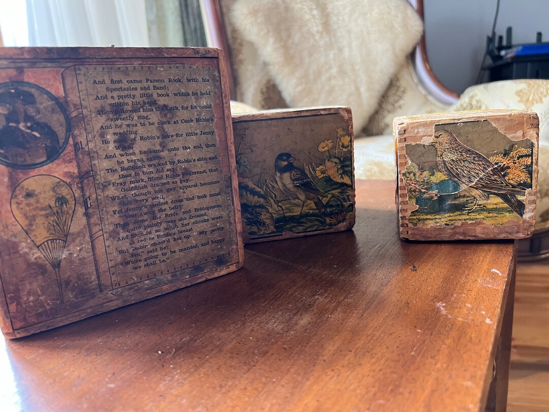 Antique Victorian Nesting Storytelling Boxes - Etsy