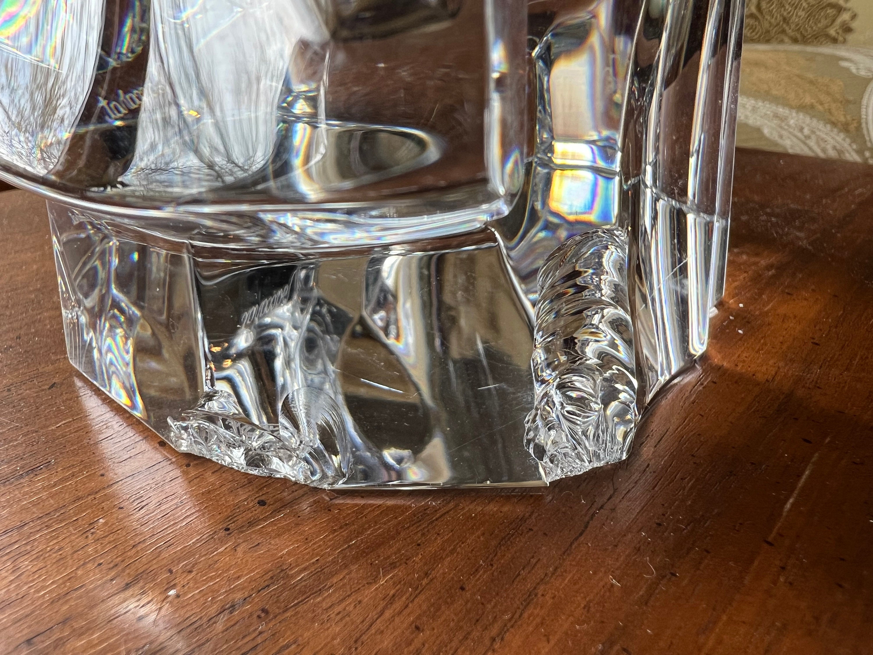 Baccarat Crystal Falcon Eagle Glass Sculpture SIGNED - Etsy