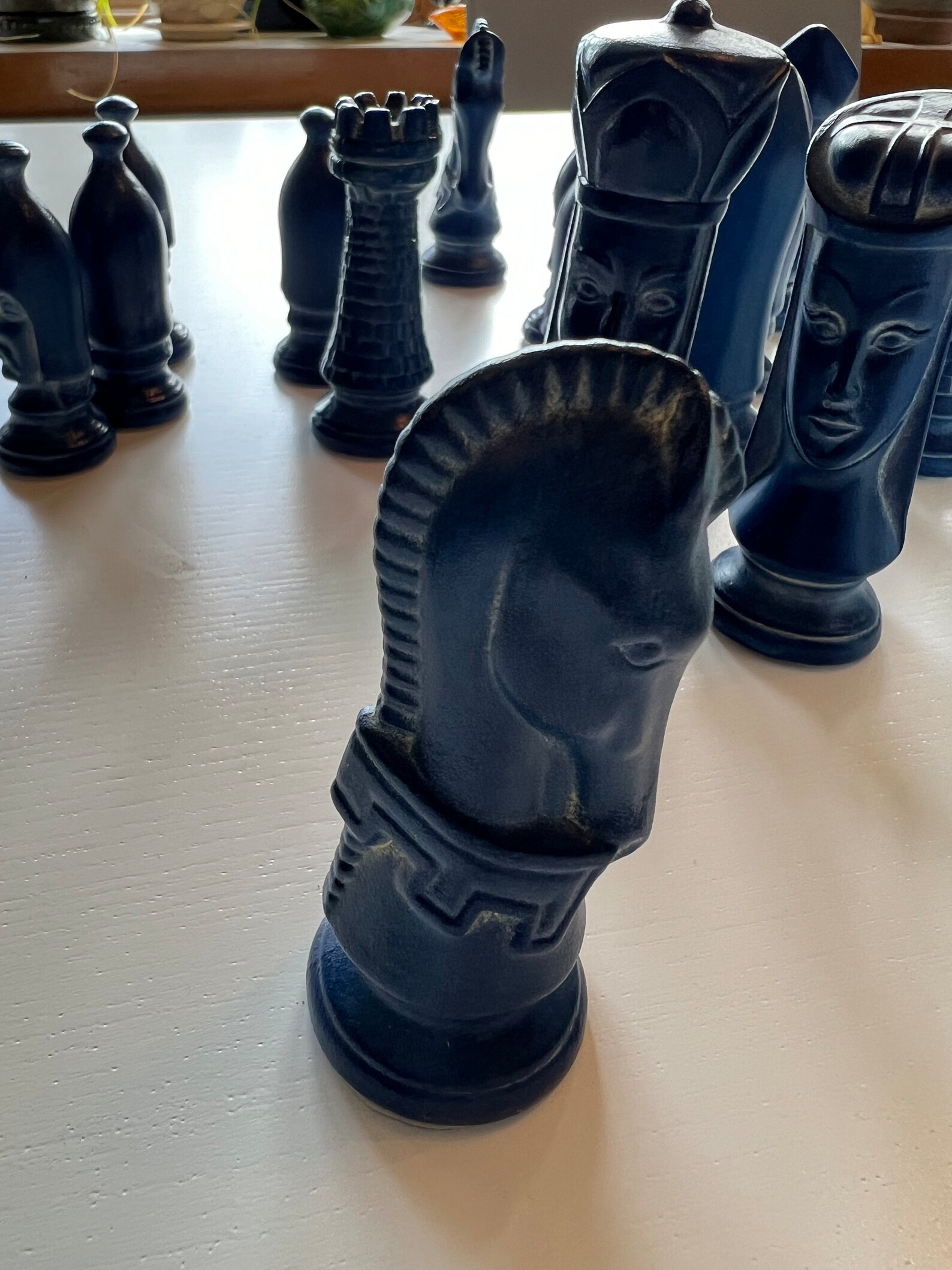 Duncan Mold Complete 32 Pc. Chess Set Medieval Style 1960s - Etsy