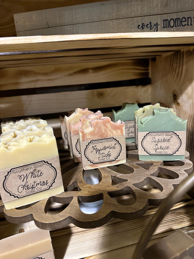 Handcrafted Goat Milk Soap for Hand, Face & Body, Organic Cold Process ...