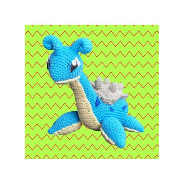 Crochet Lapras Pattern - Etsy UK