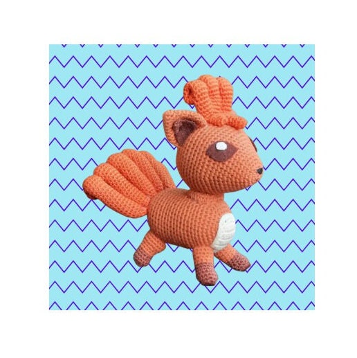 Vulpix Amigurumi Crochet Pattern Pokemon Amigurumi Tutorial - Etsy