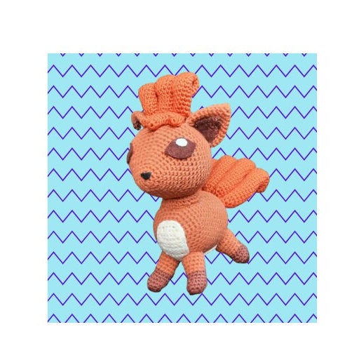 Vulpix Amigurumi Crochet Pattern Pokemon Amigurumi Tutorial - Etsy